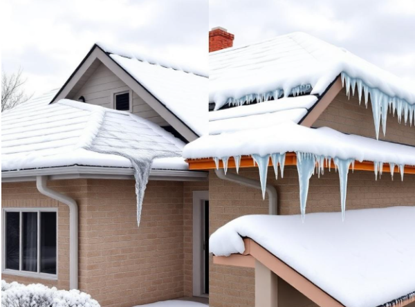The Importance of Roof Drainage Systems in Winter - Reliant Exteriors